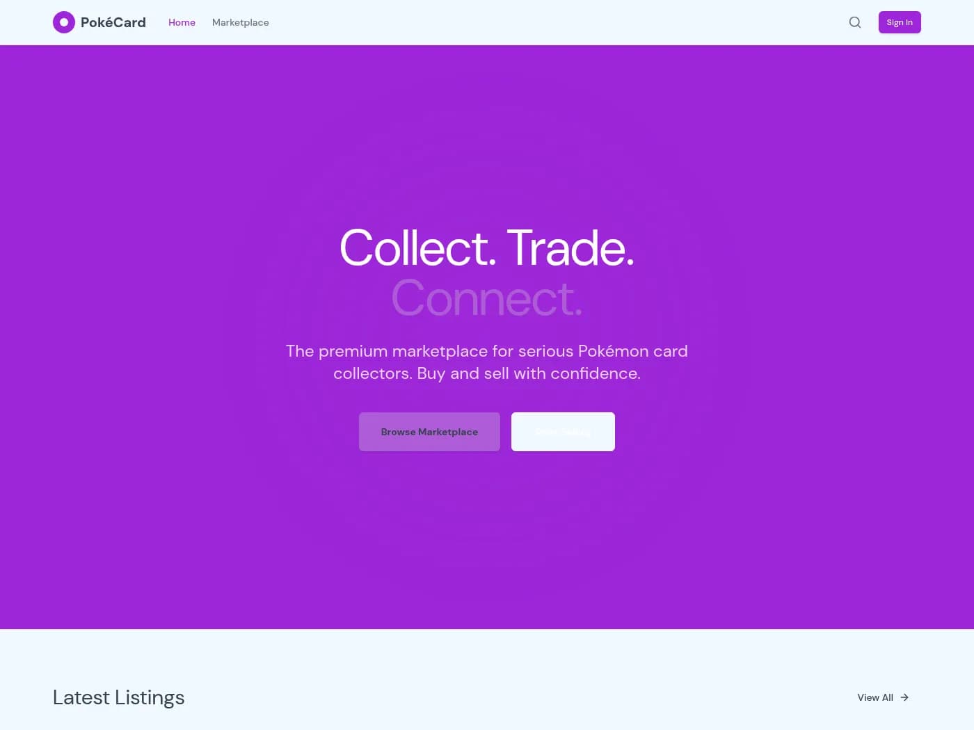 PokéCard Marketplace