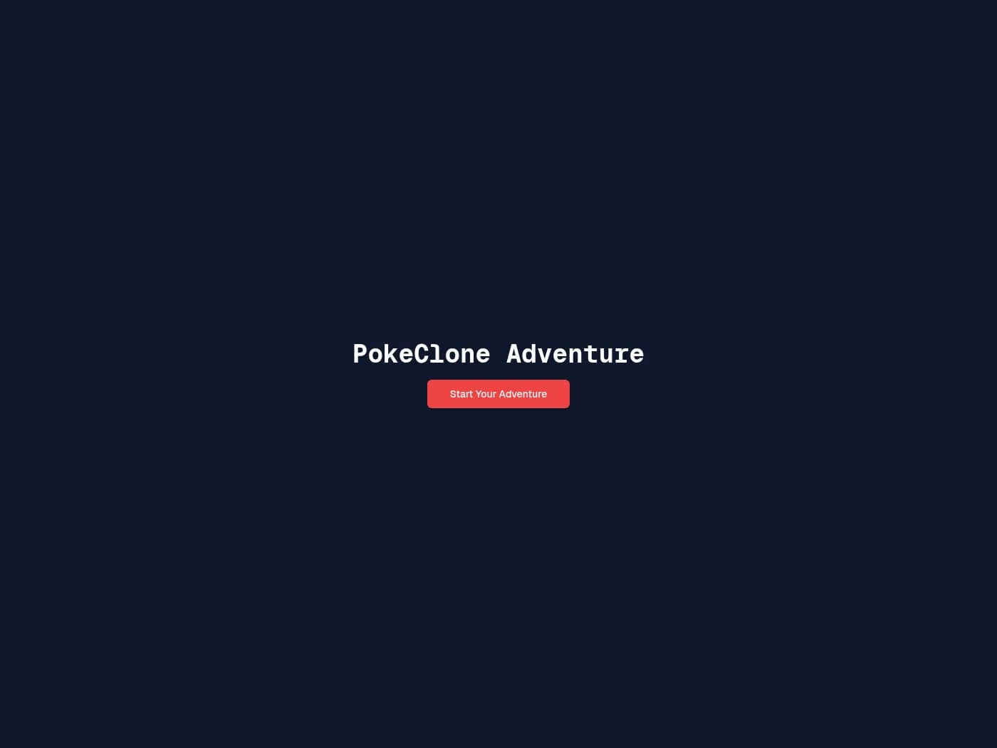 PokeClone Adventure