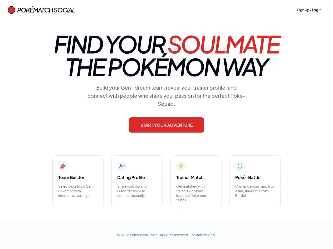 PokéMatch Social