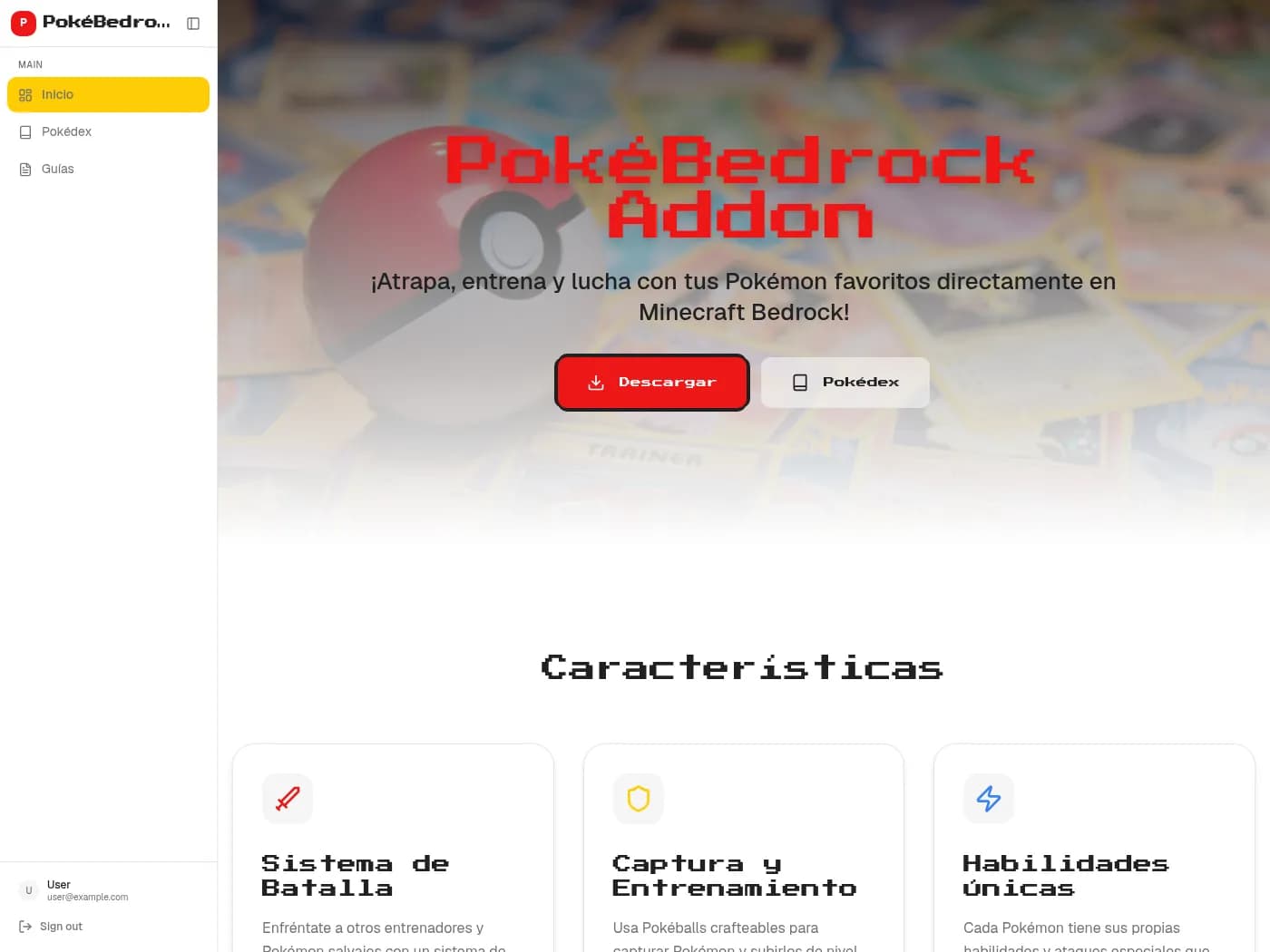 Pokémon Bedrock Addon