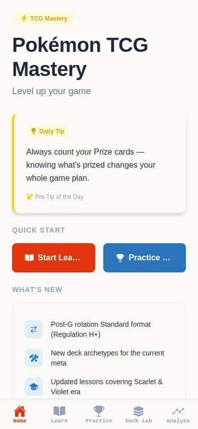 Pokémon TCG Mastery