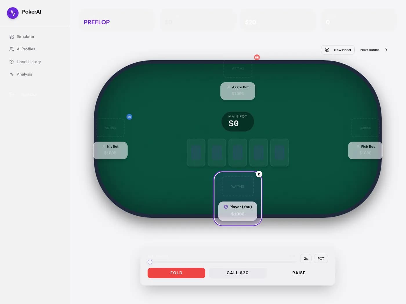 Poker AI Trainer