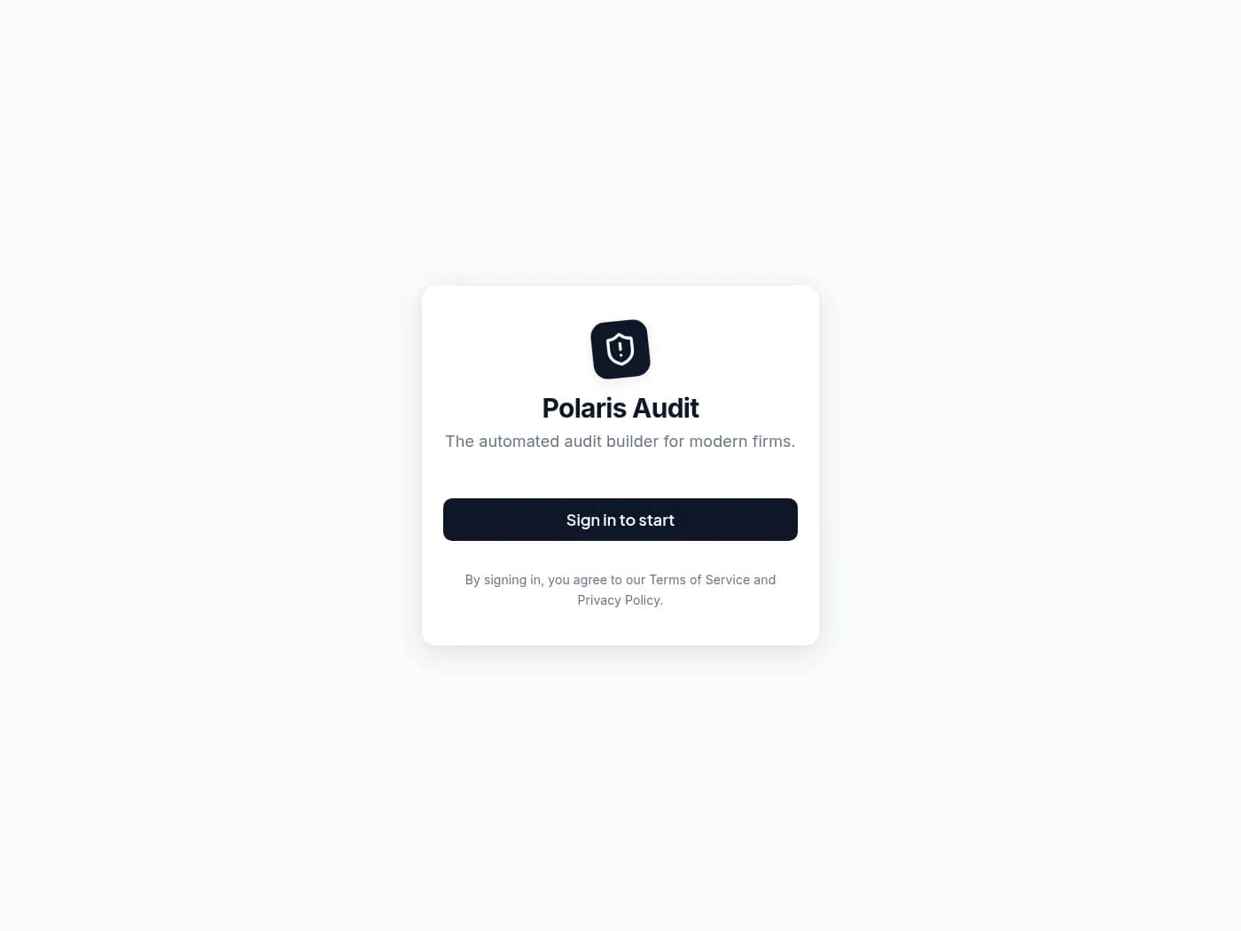 Polaris Audit Builder