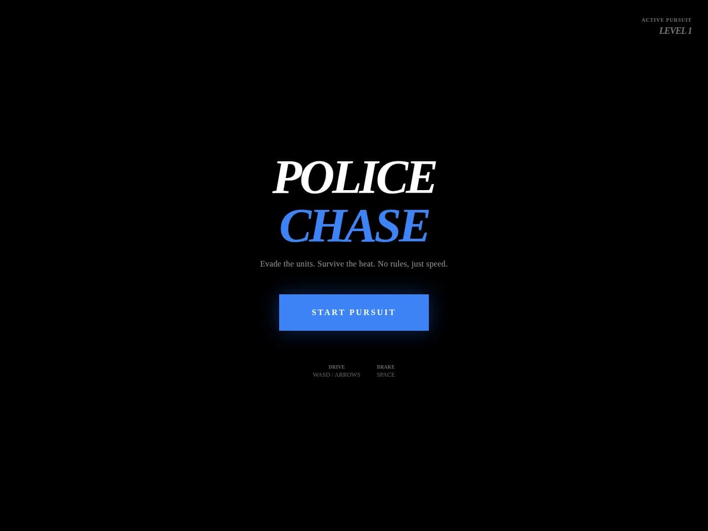 Police Chase Escape