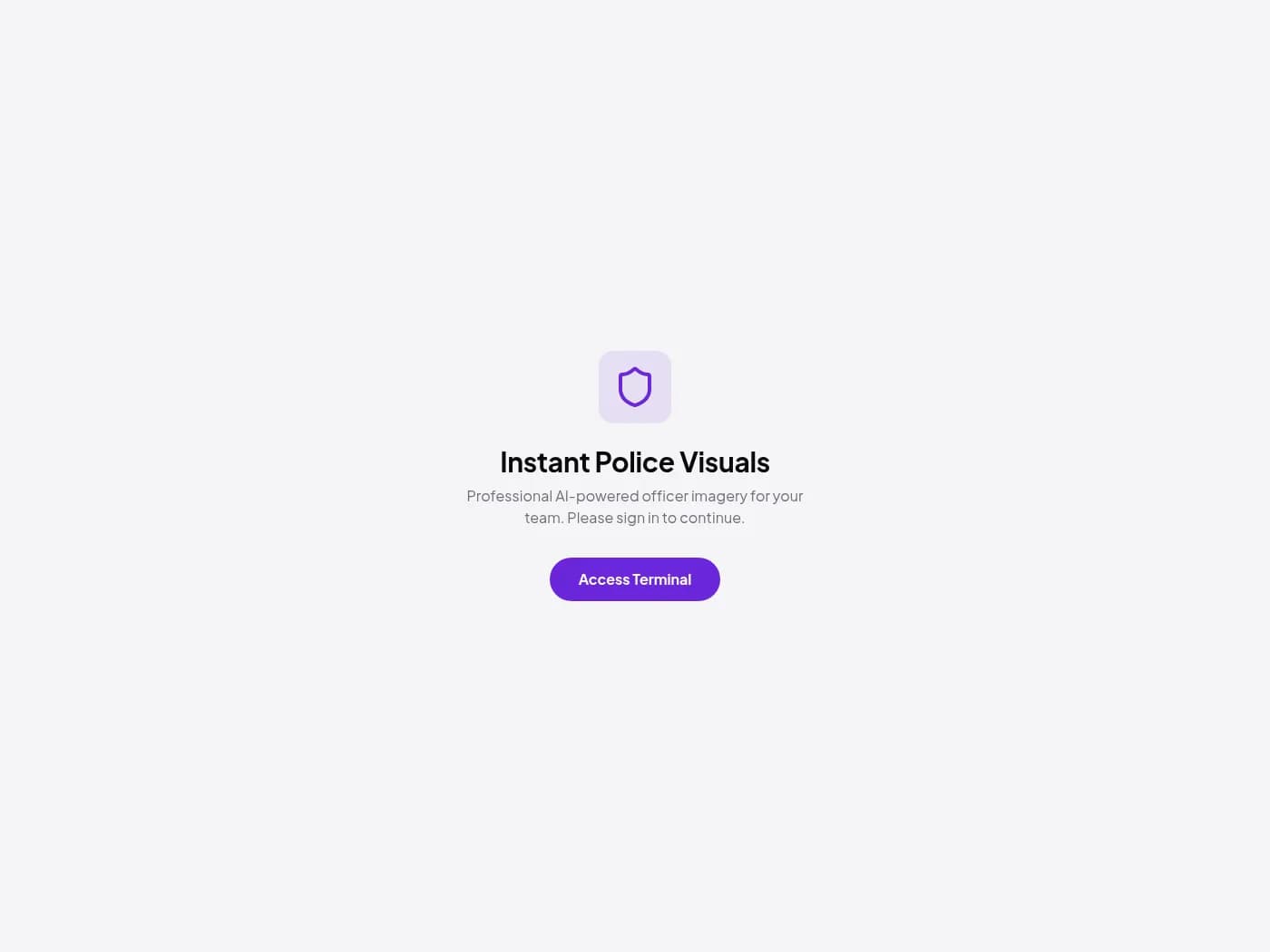 Instant Police Visuals