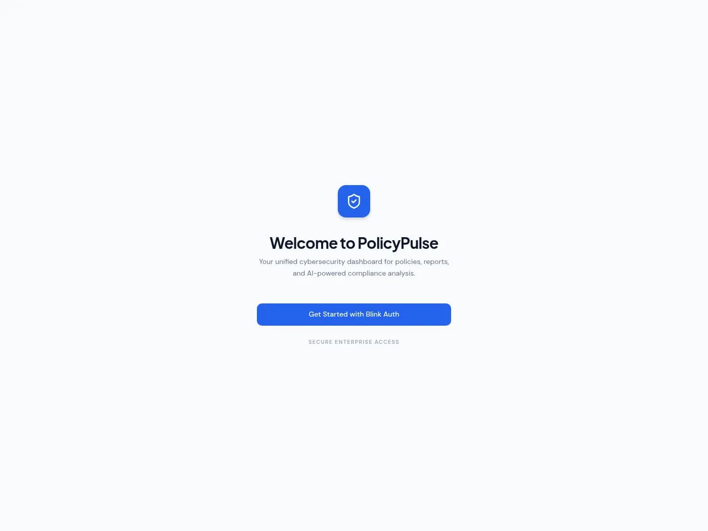 PolicyPulse SaaS Dashboard