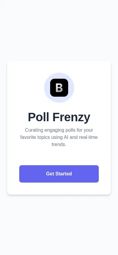 Poll Frenzy