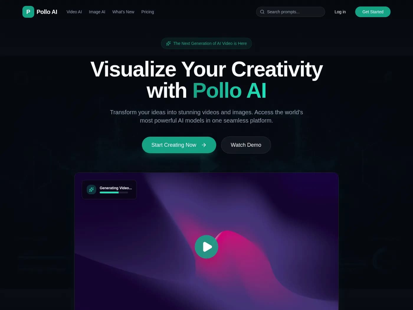 Pollo AI Web Clone