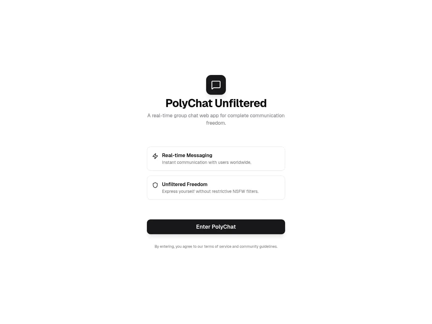 PolyChat Clone Unfiltered