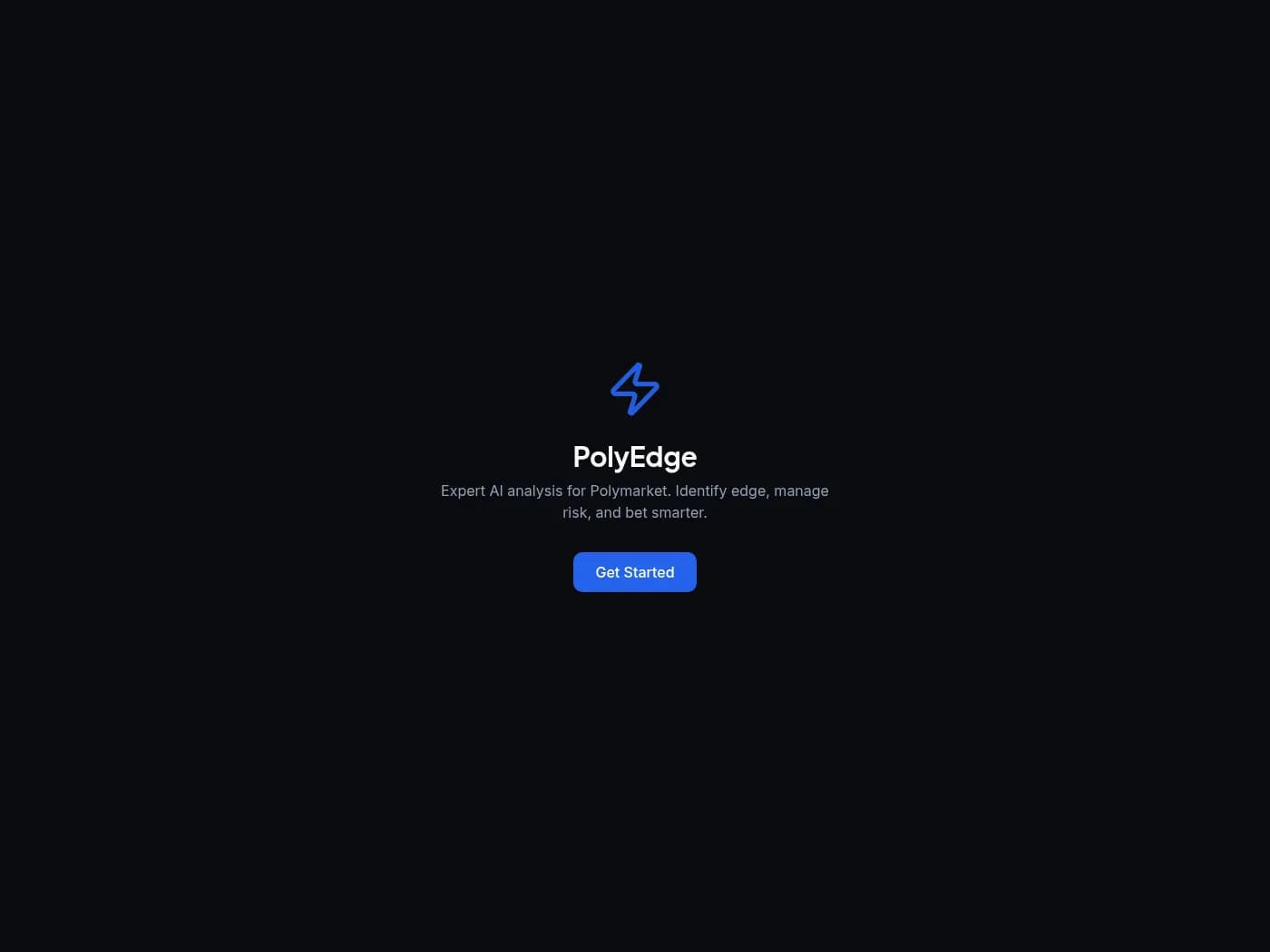 PolyEdge: Polymarket AI Analyzer