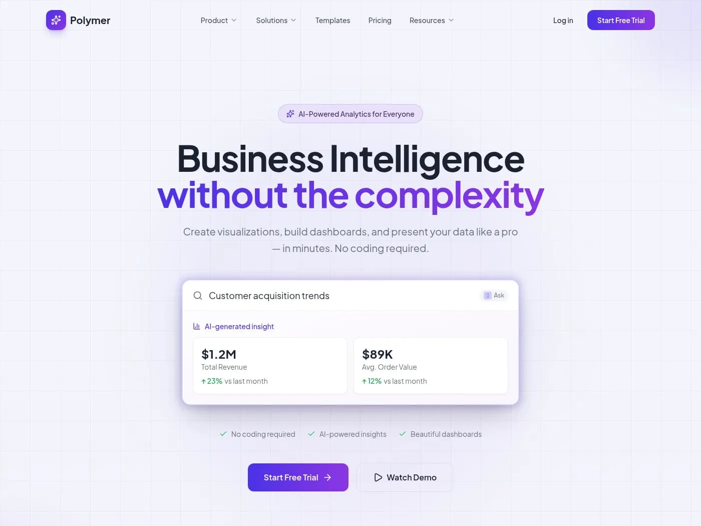 Polymer Website Clone