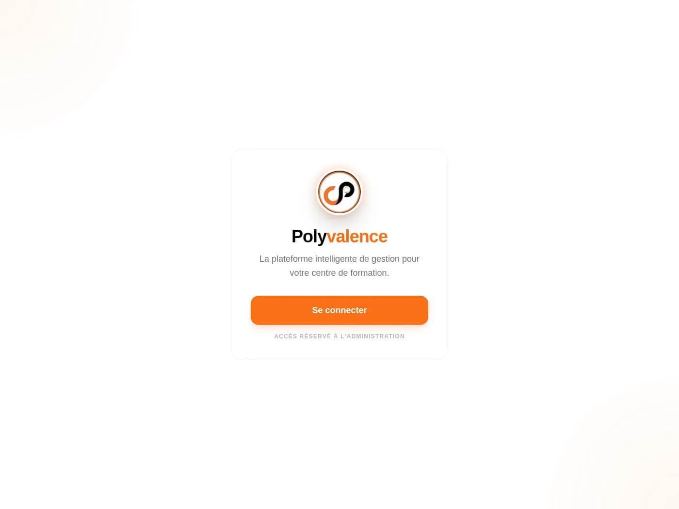 Polyvalence Centre Manager