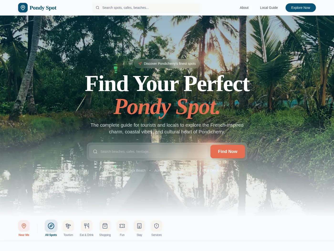 Pondy Spot Guide