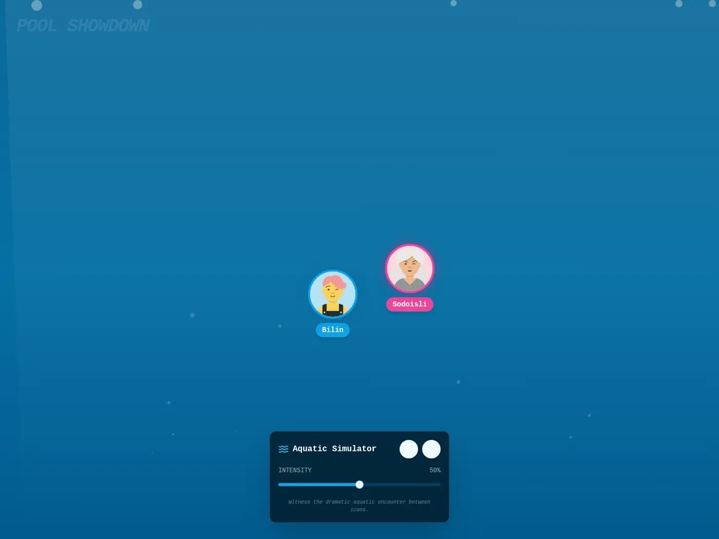 Pool Showdown Simulator