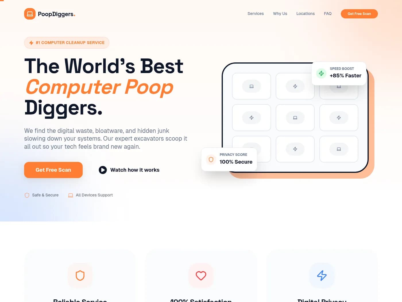 Poop Diggers Explorer