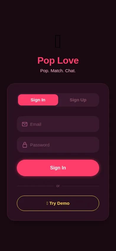Pop Love Match