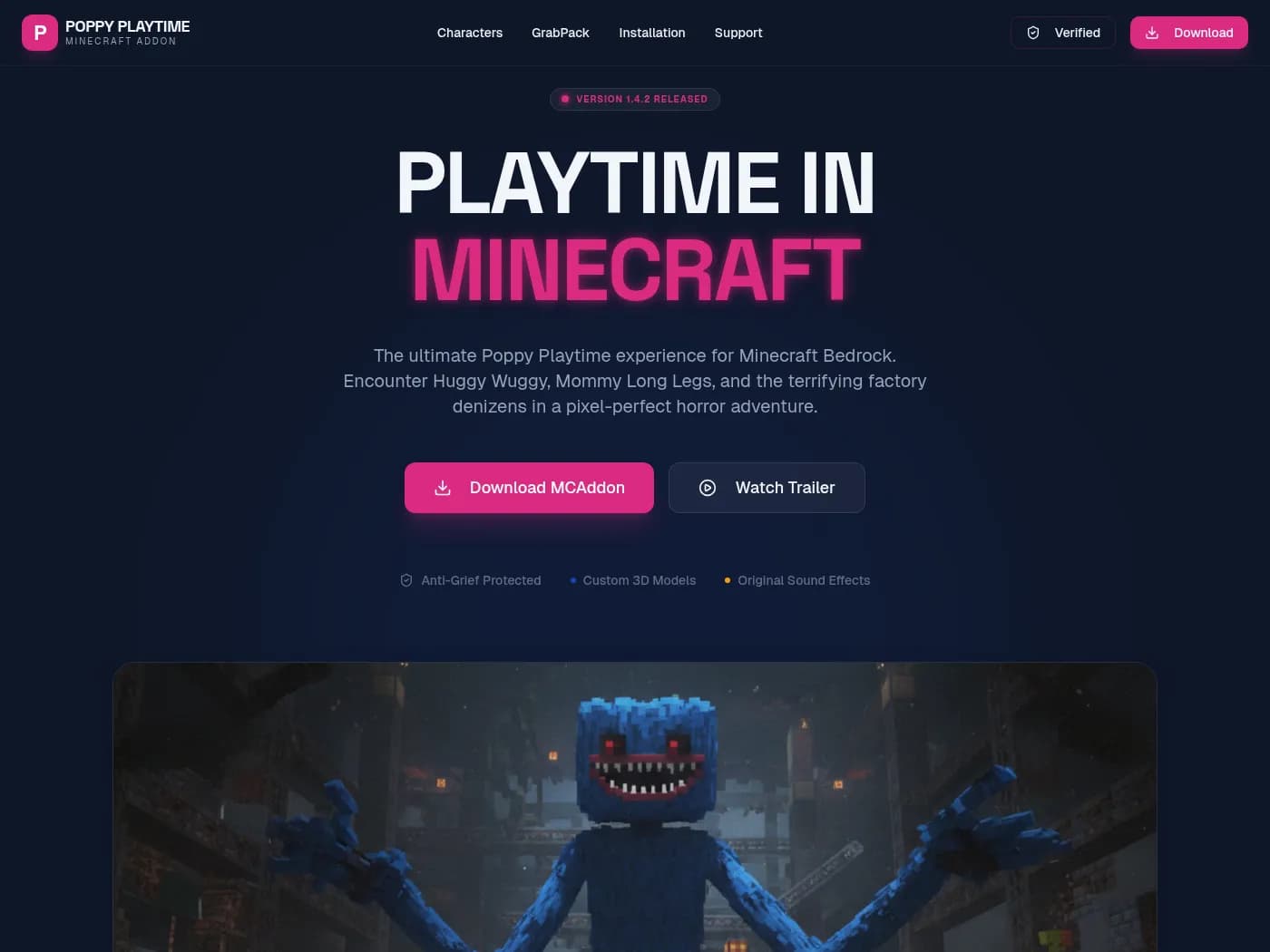 Poppy Playtime MC Addon