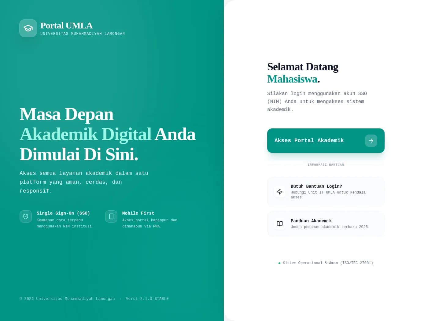 Portal Akademik UMLA