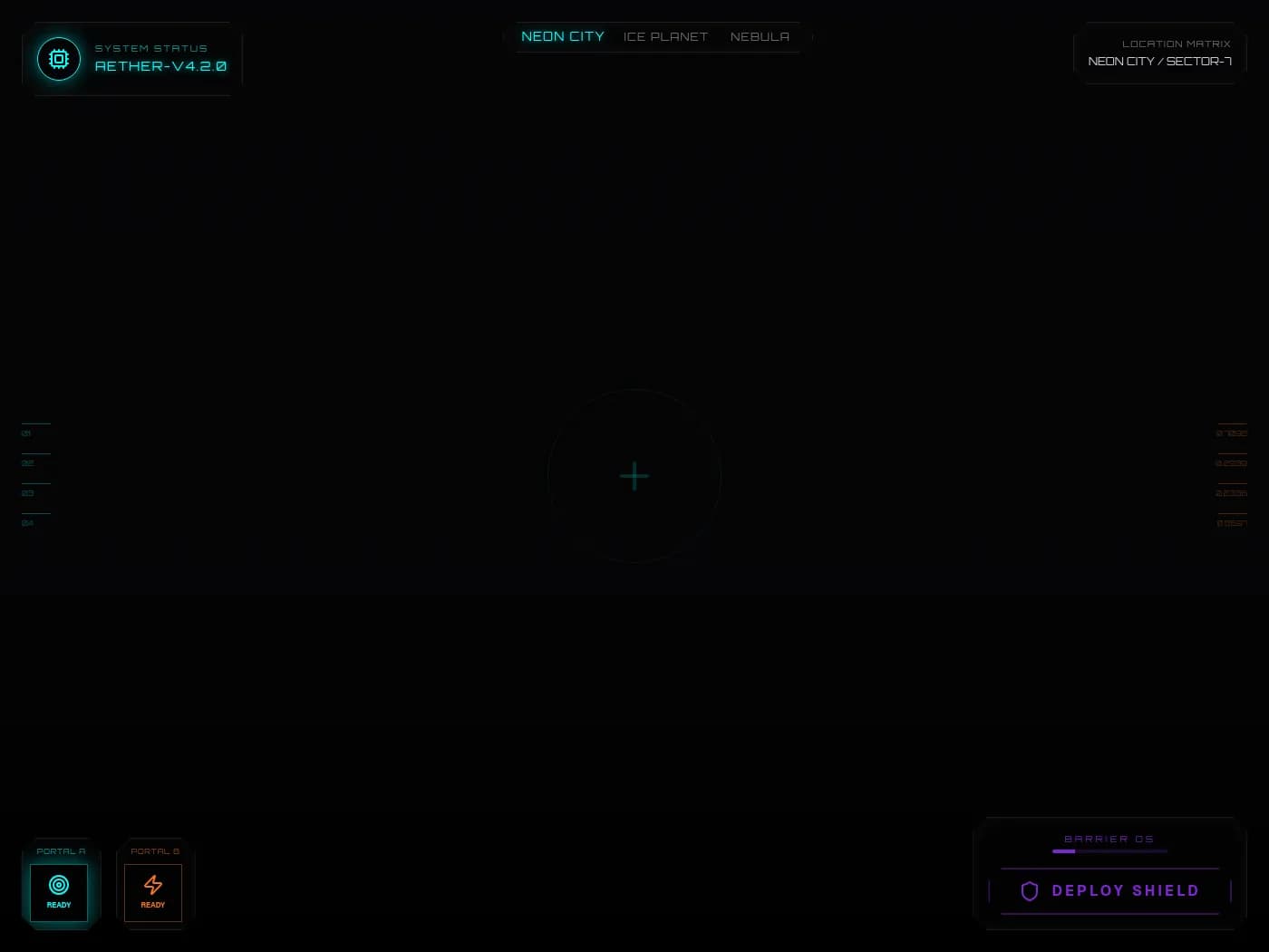Sci-Fi Portal & Shield