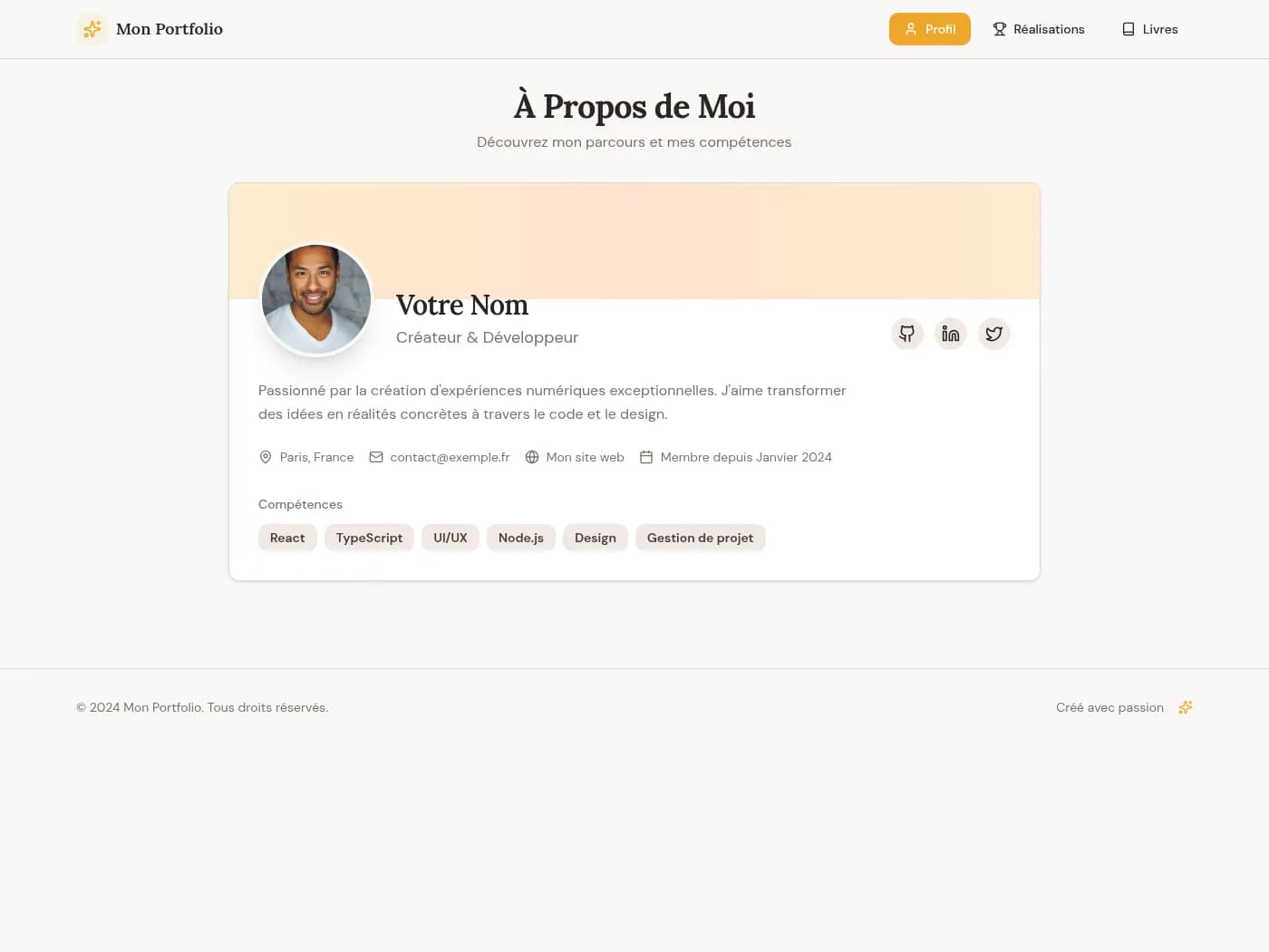 My Portfolio & Library