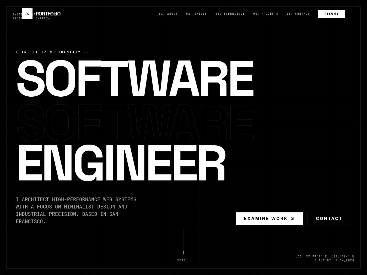 Personal Portfolio Site