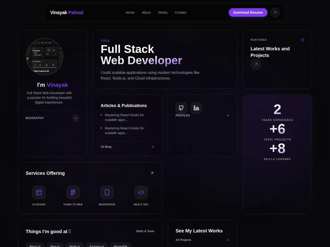 Portfolio Pro Web