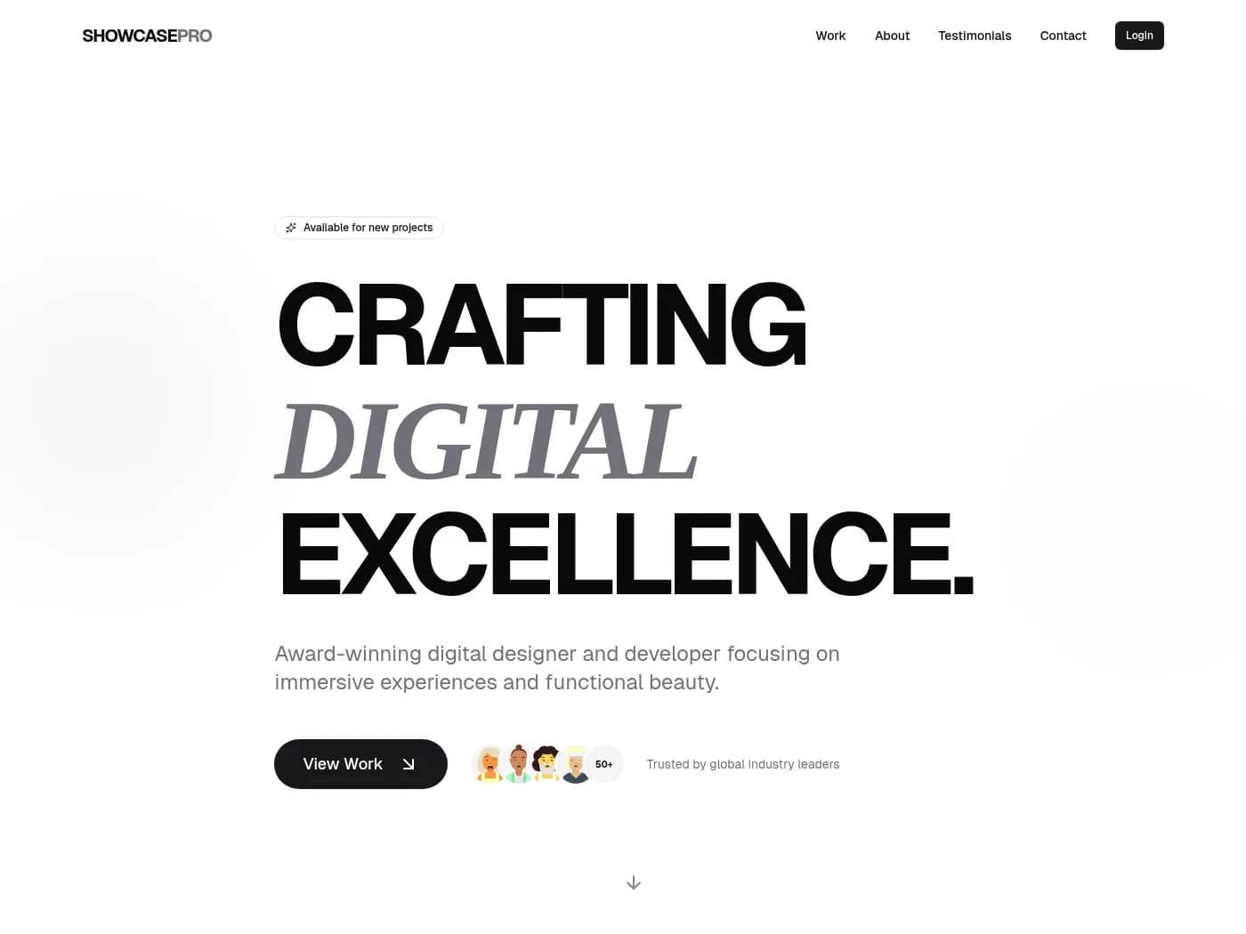 Showcase Portfolio Pro