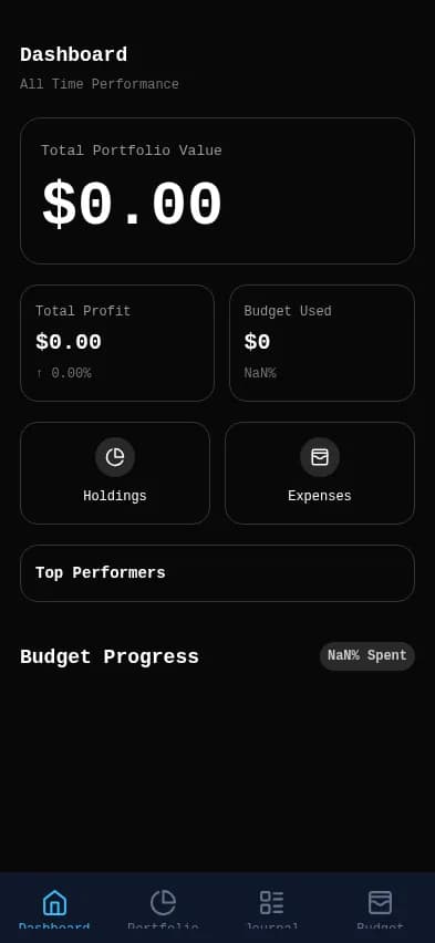 Easy Portfolio Tracker