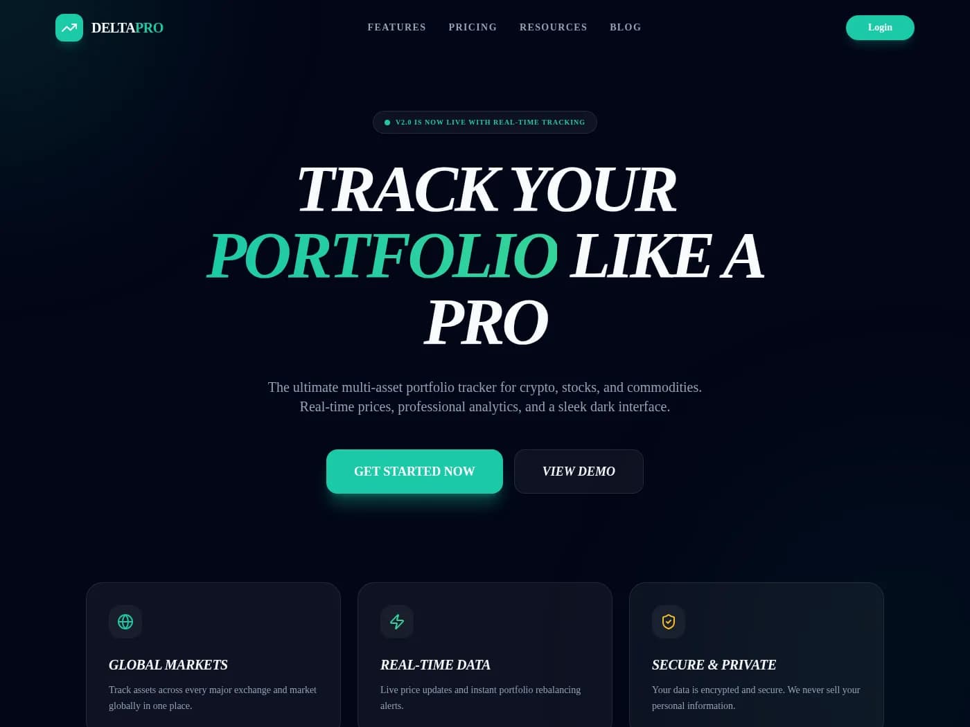 Portfolio Tracker Pro
