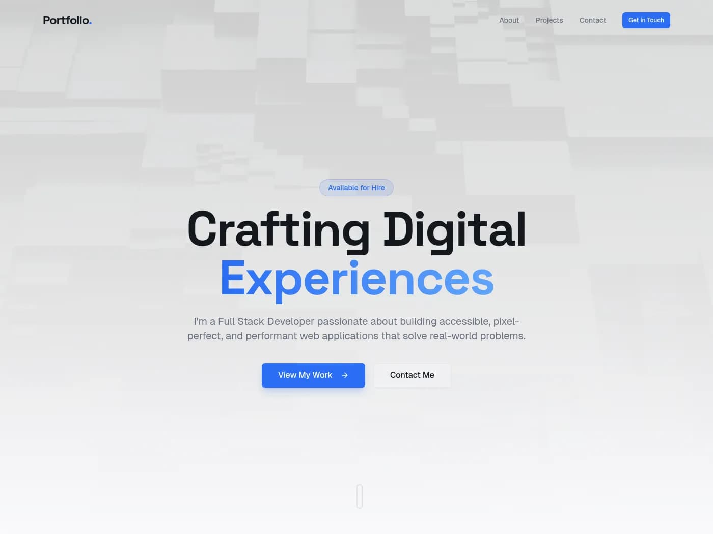 Personal Portfolio Site