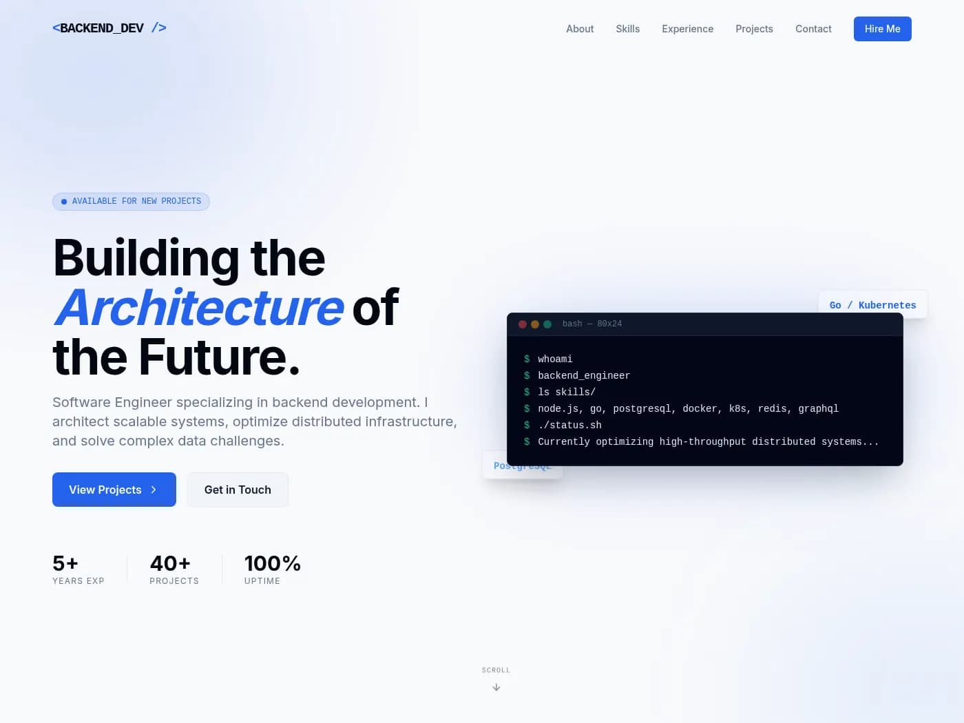Showcase Portfolio Site