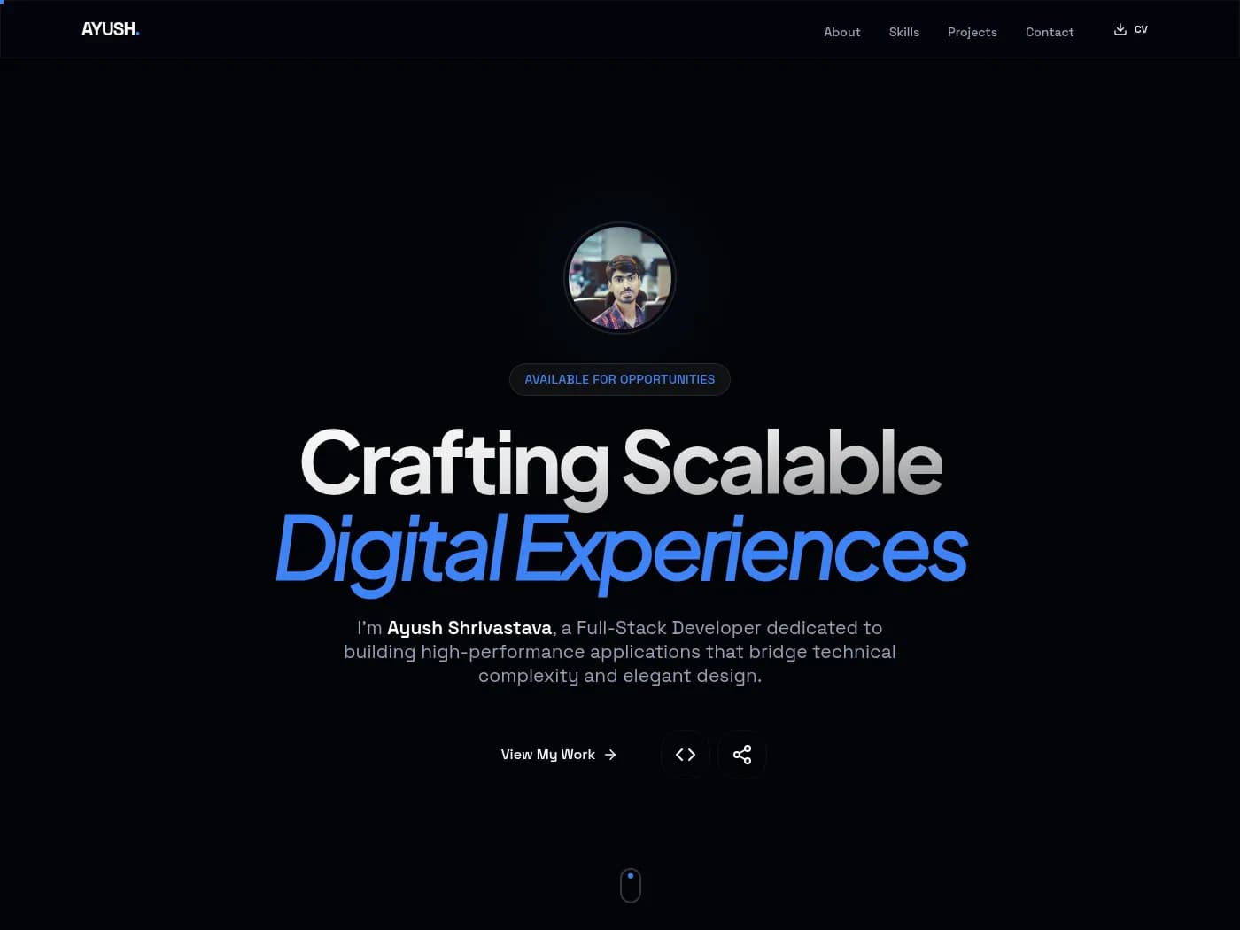 Ayush Portfolio Pro