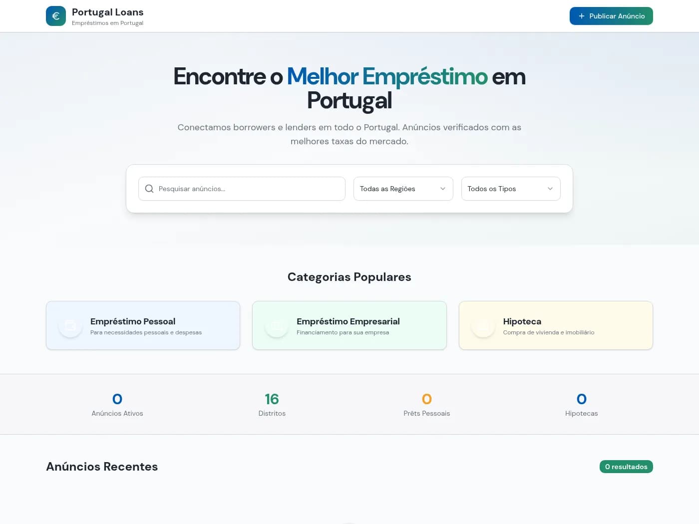 Portugal Loan Listings
