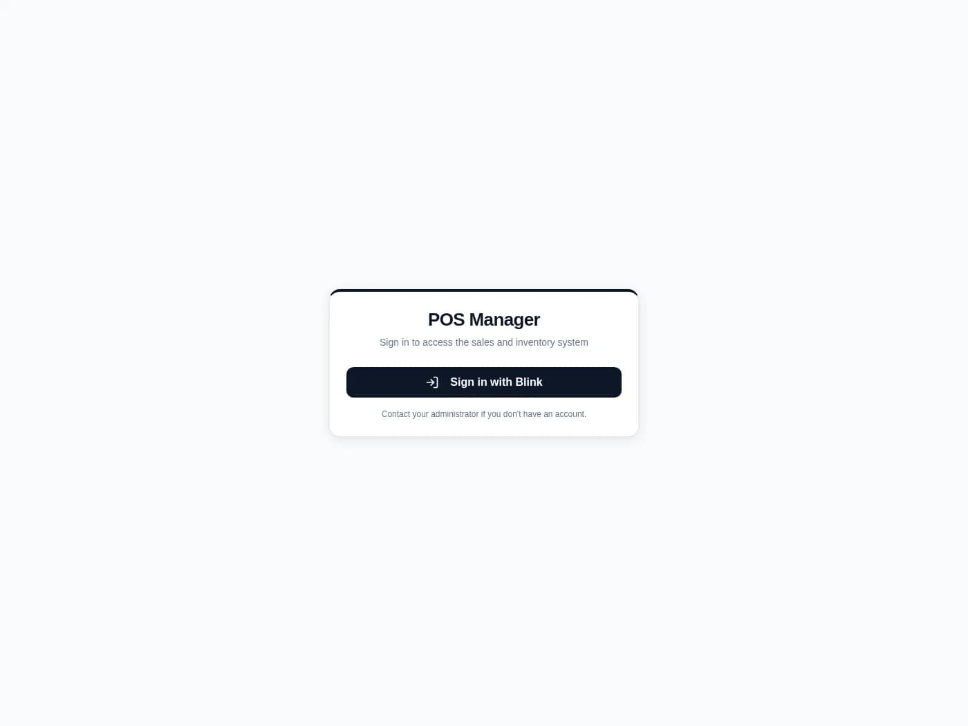 POS Inventory Manager