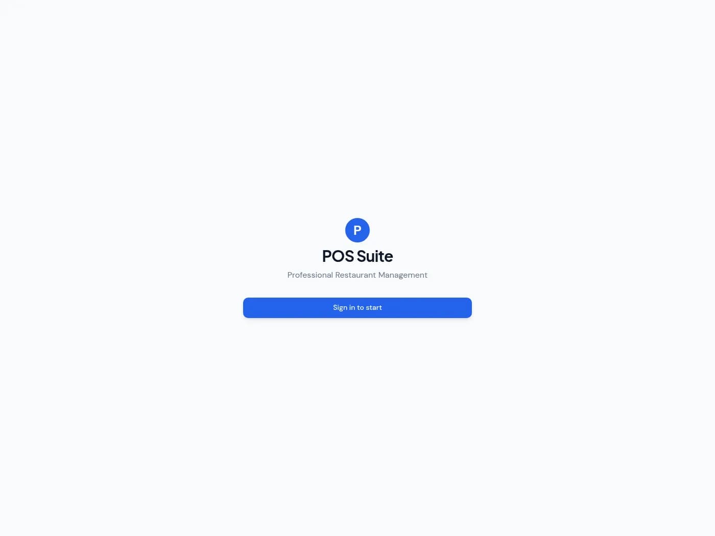 POS Restaurant Suite