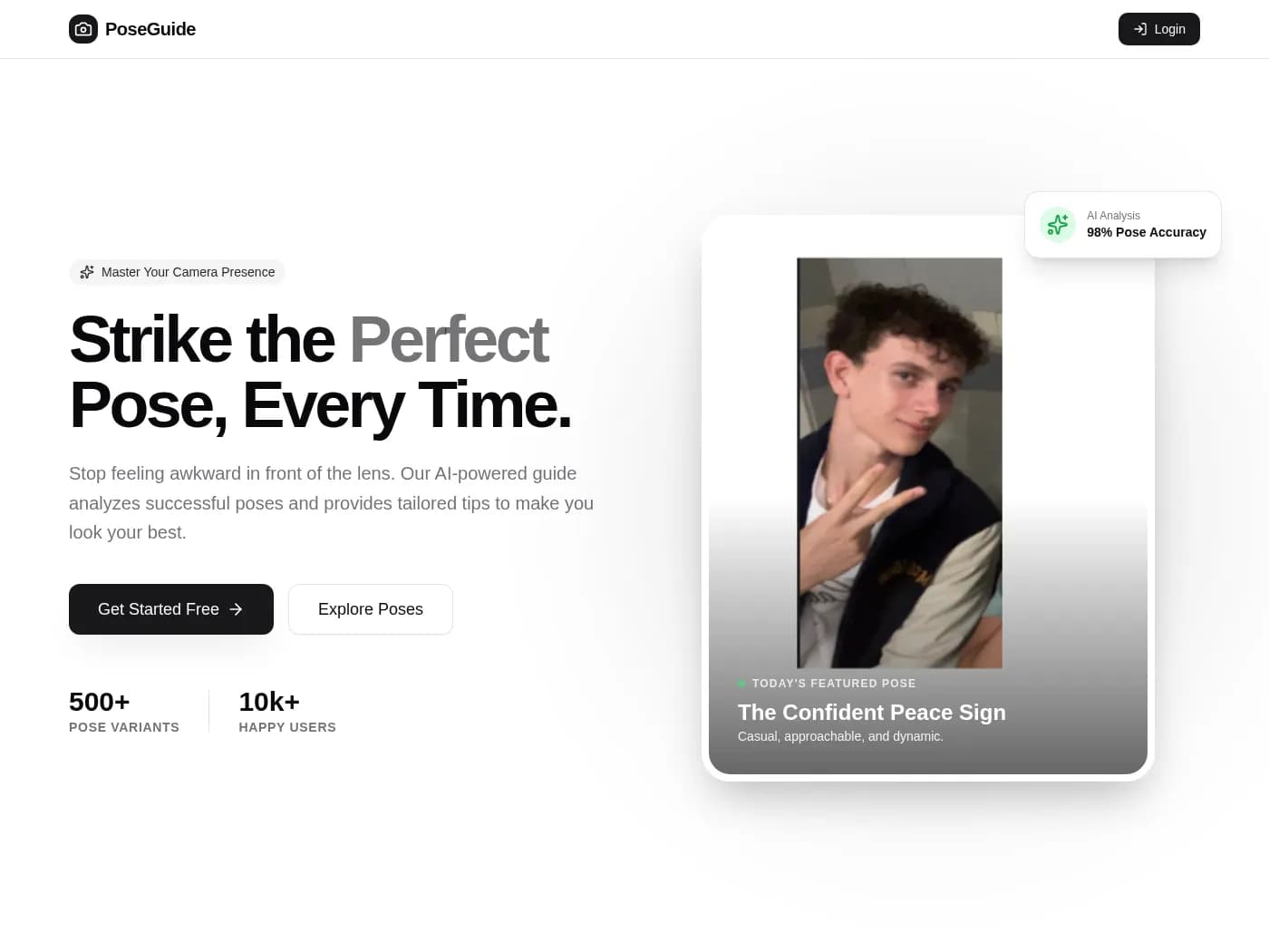 Pose Guide App