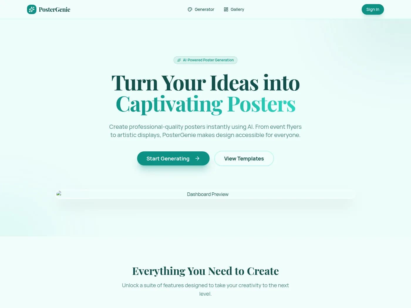 PosterGenie