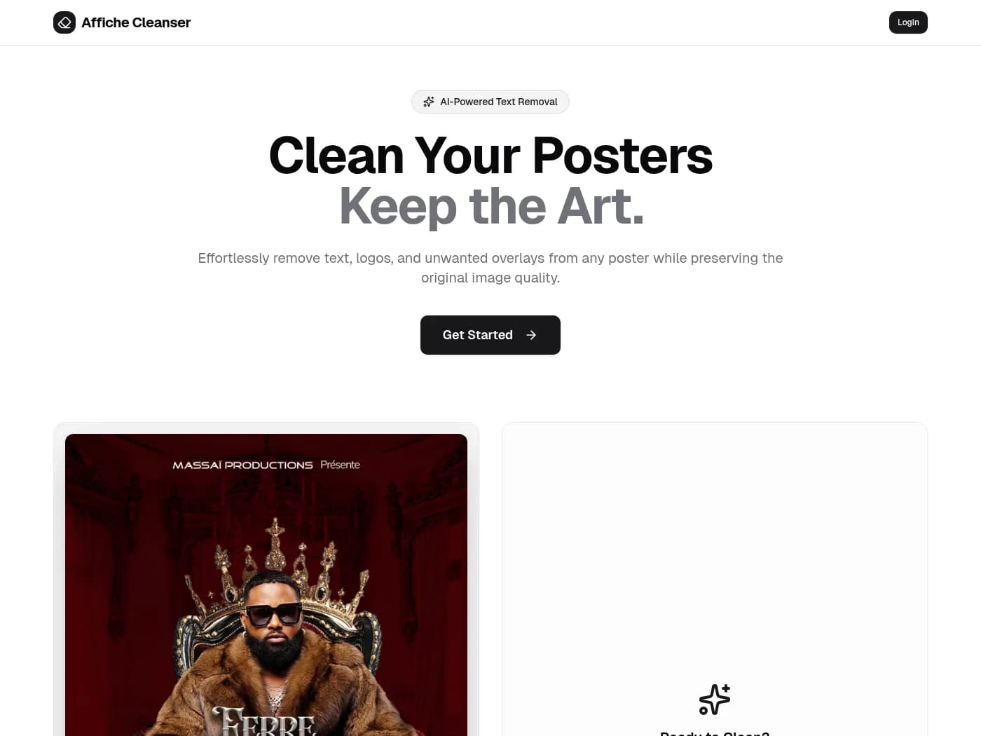 Affiche Cleanser