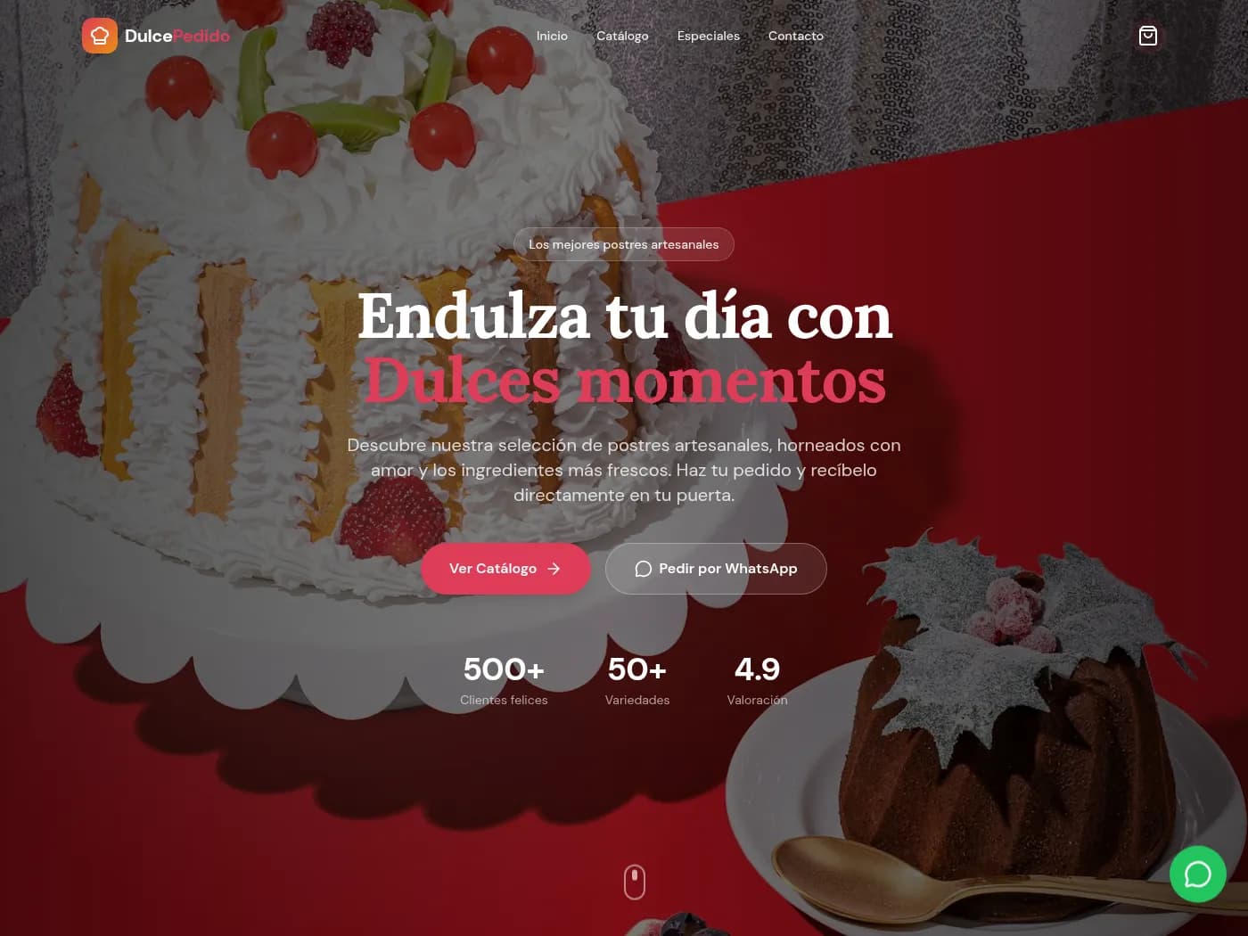 DulcePedido Web