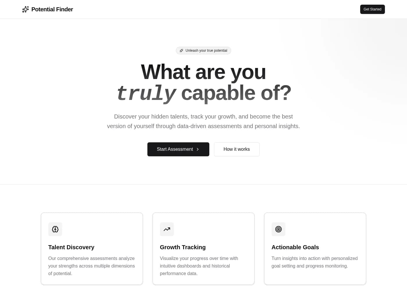 Potential Finder