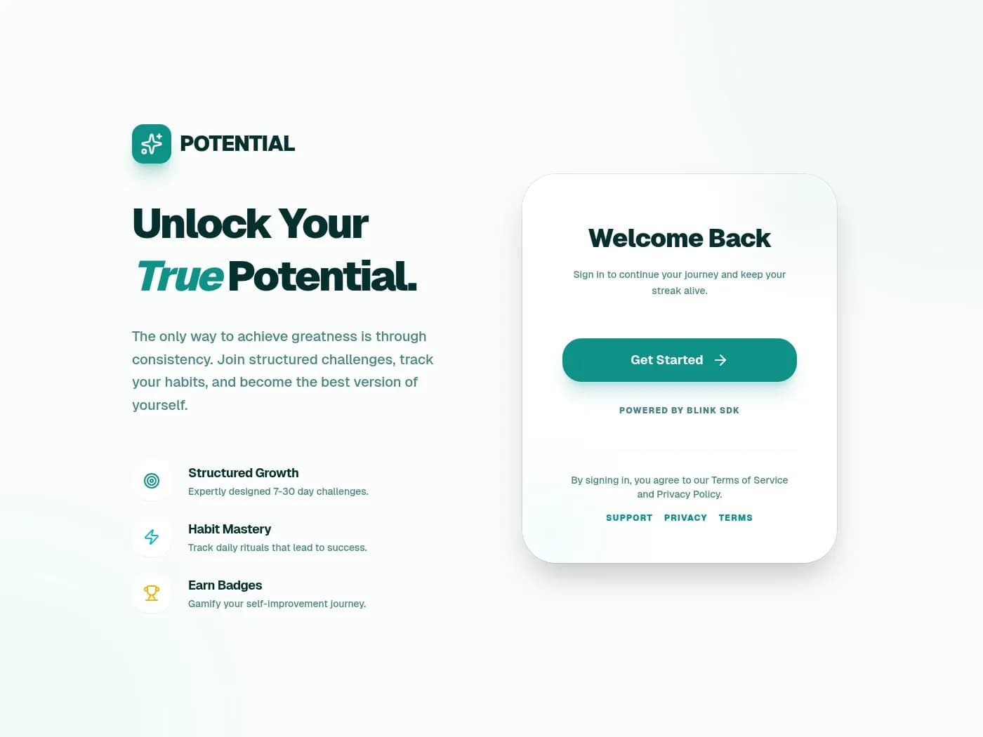 Unlock Potential Tracker