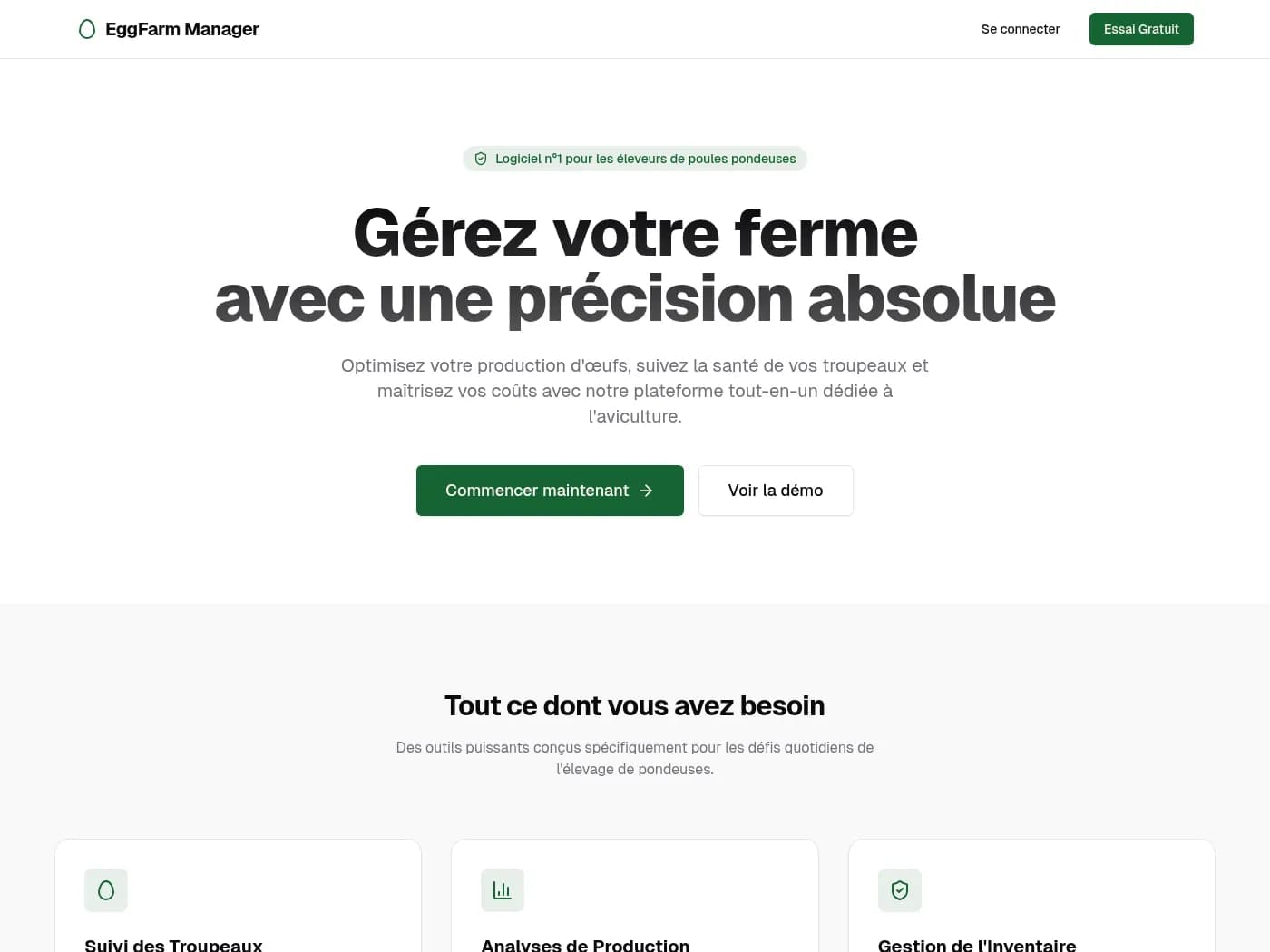 EggFarm Manager