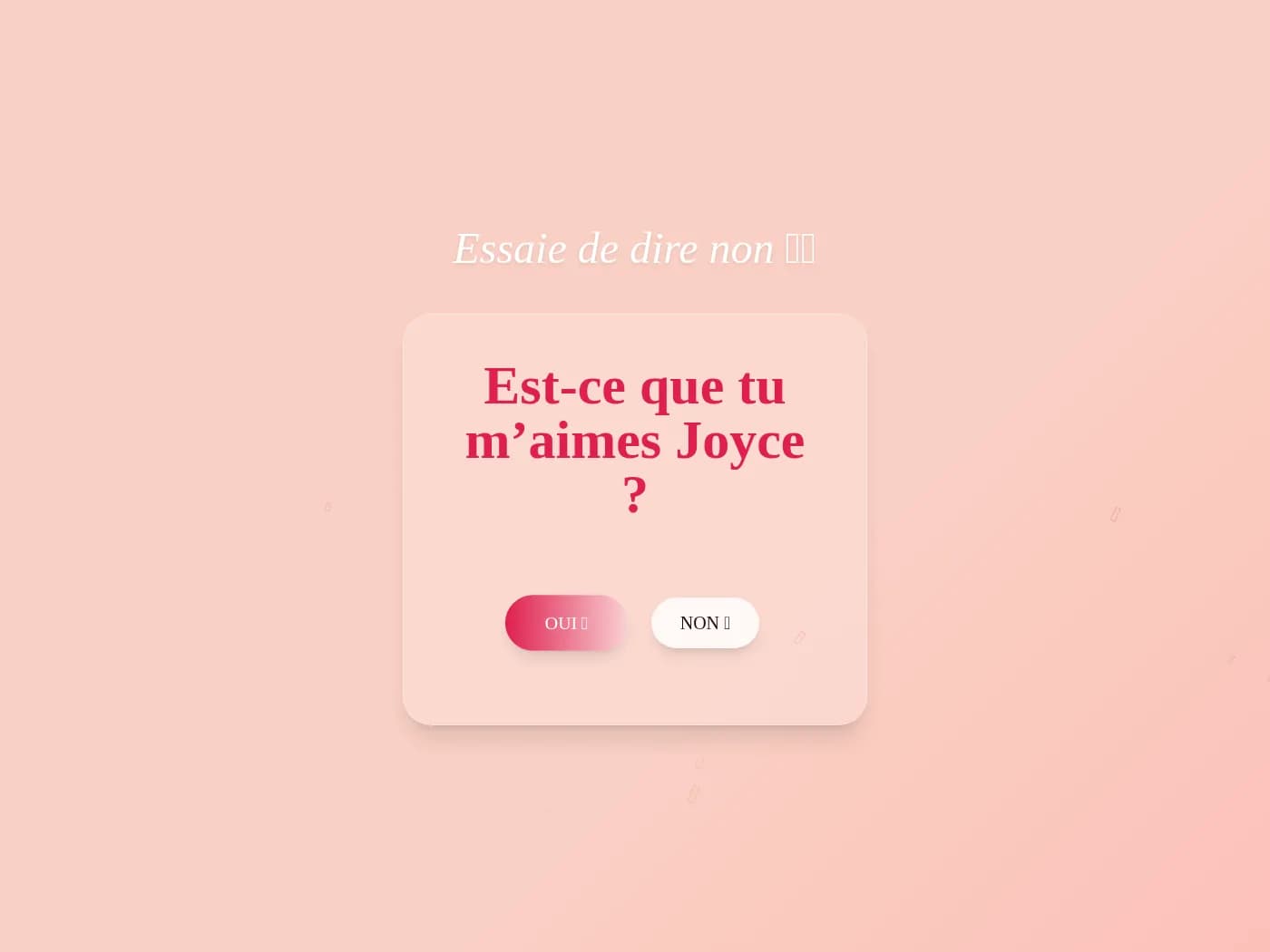 Pour Joyce 💖
