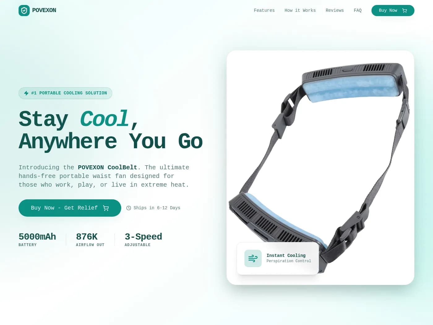 POVEXON CoolBelt Store