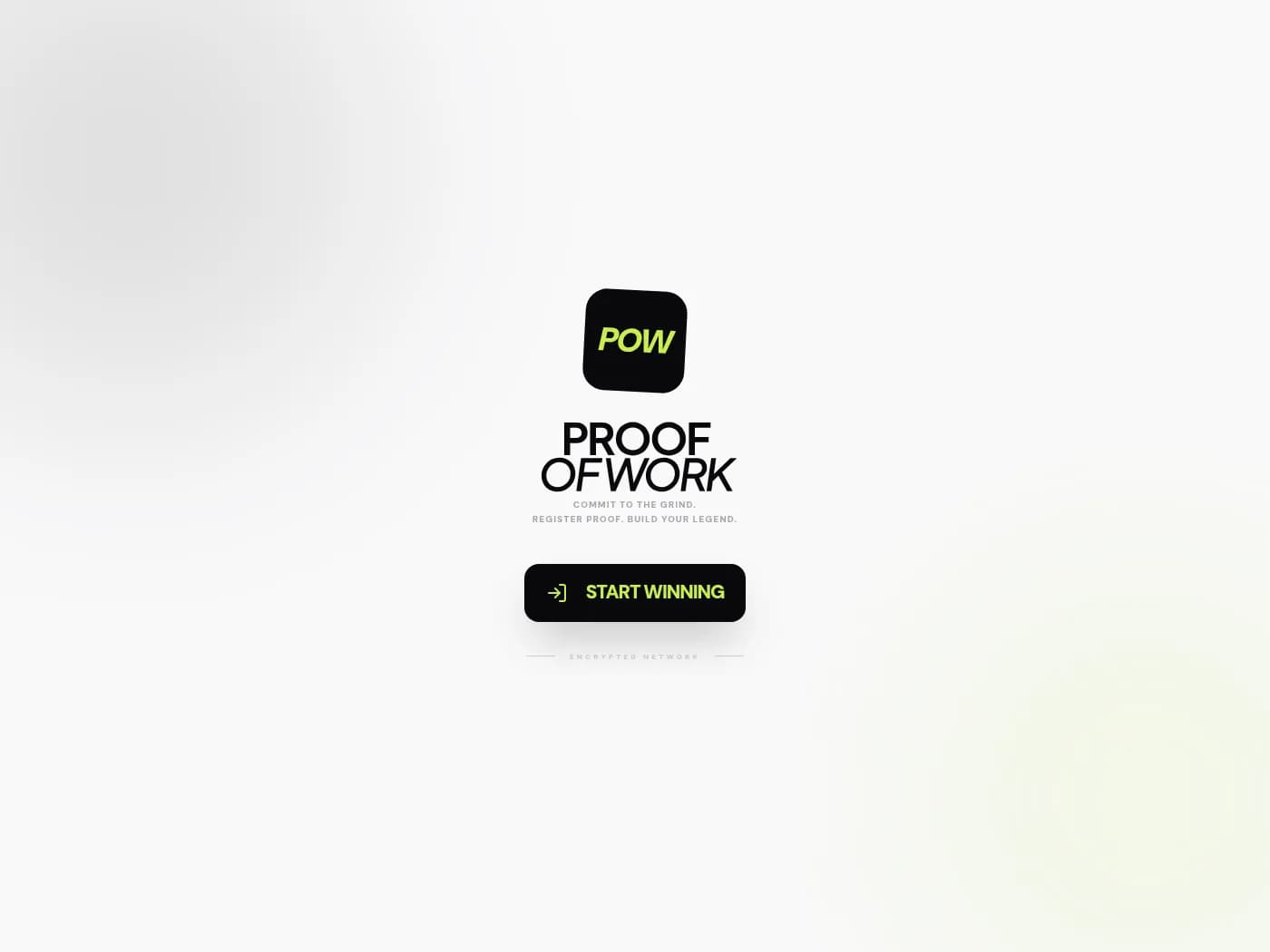Proof of Work (POW)