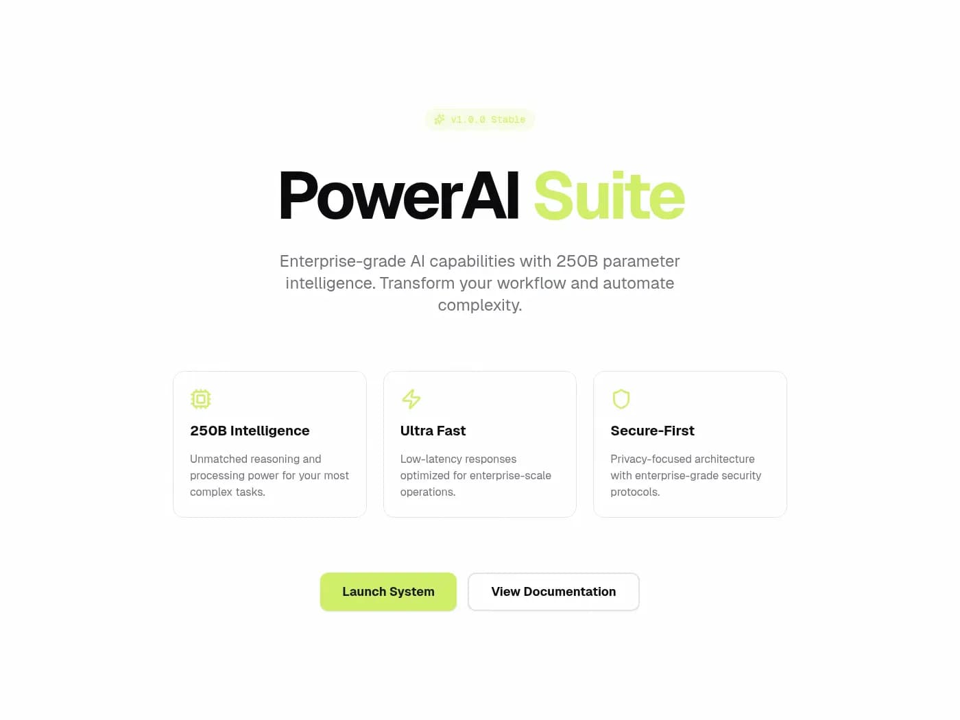 PowerAI Suite
