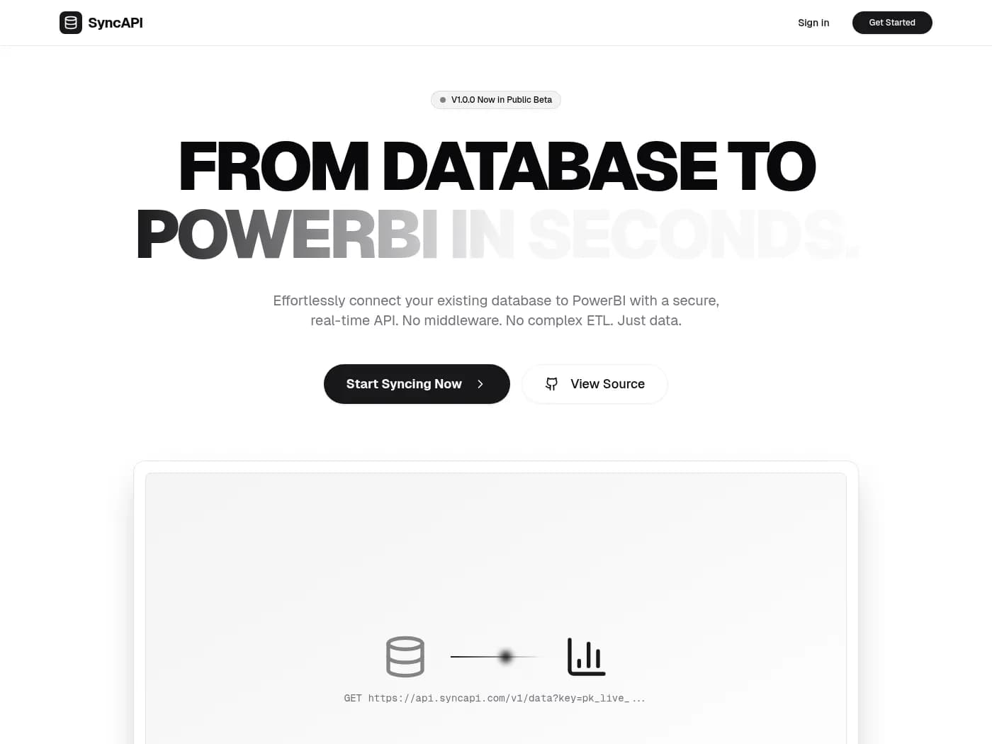 PowerBI Data API