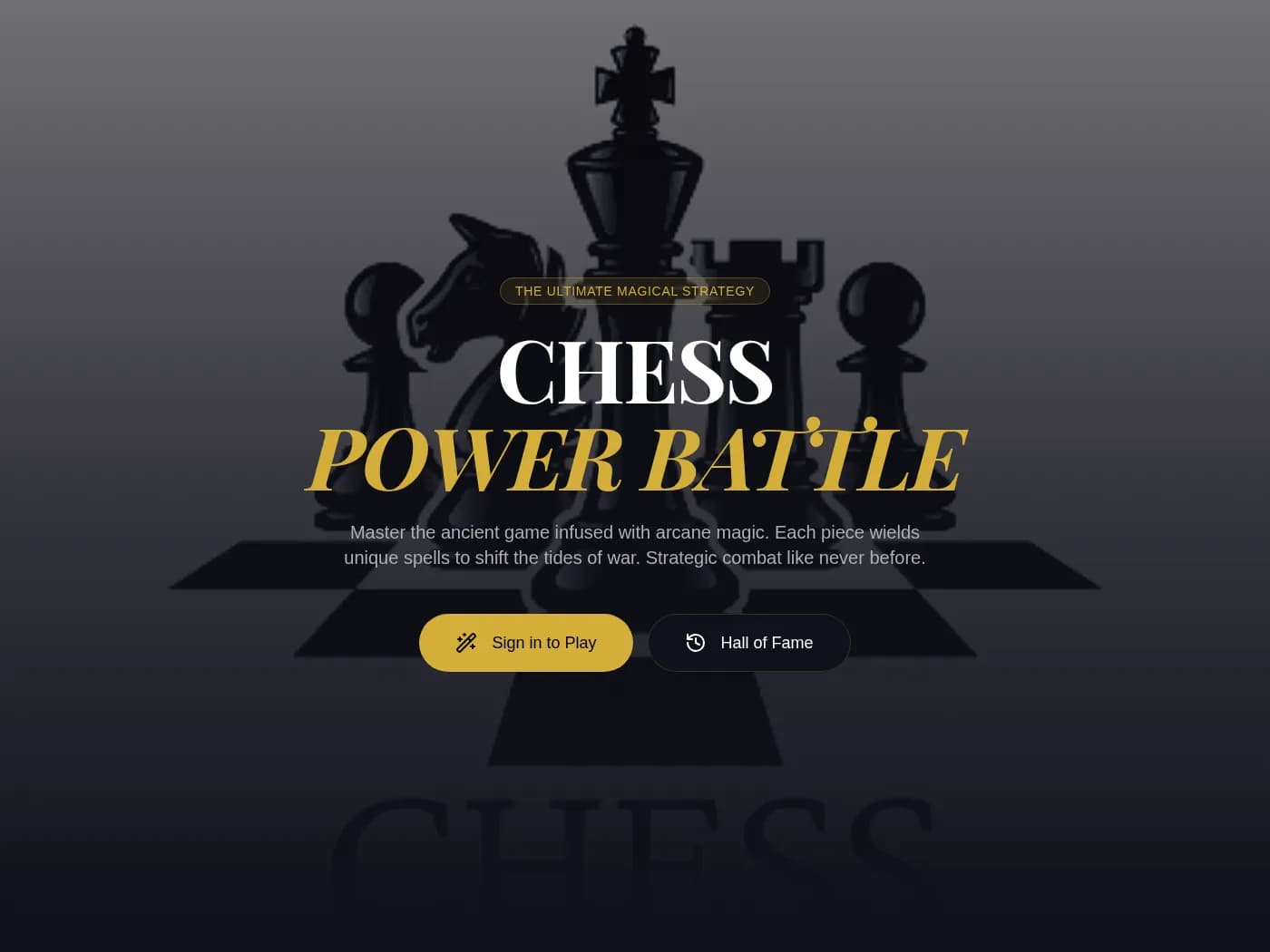 Chess Power Battle