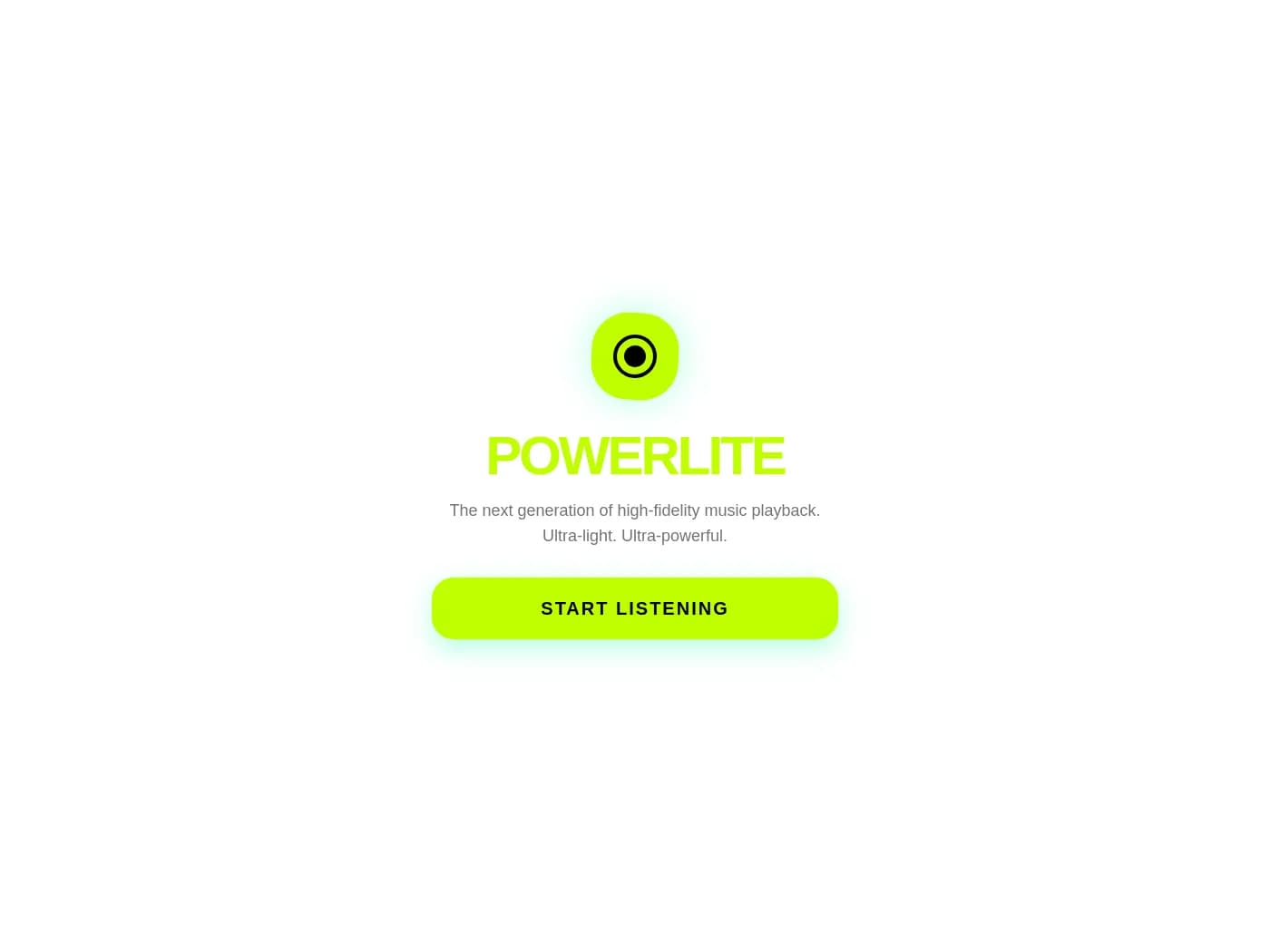 PowerLite Music Player