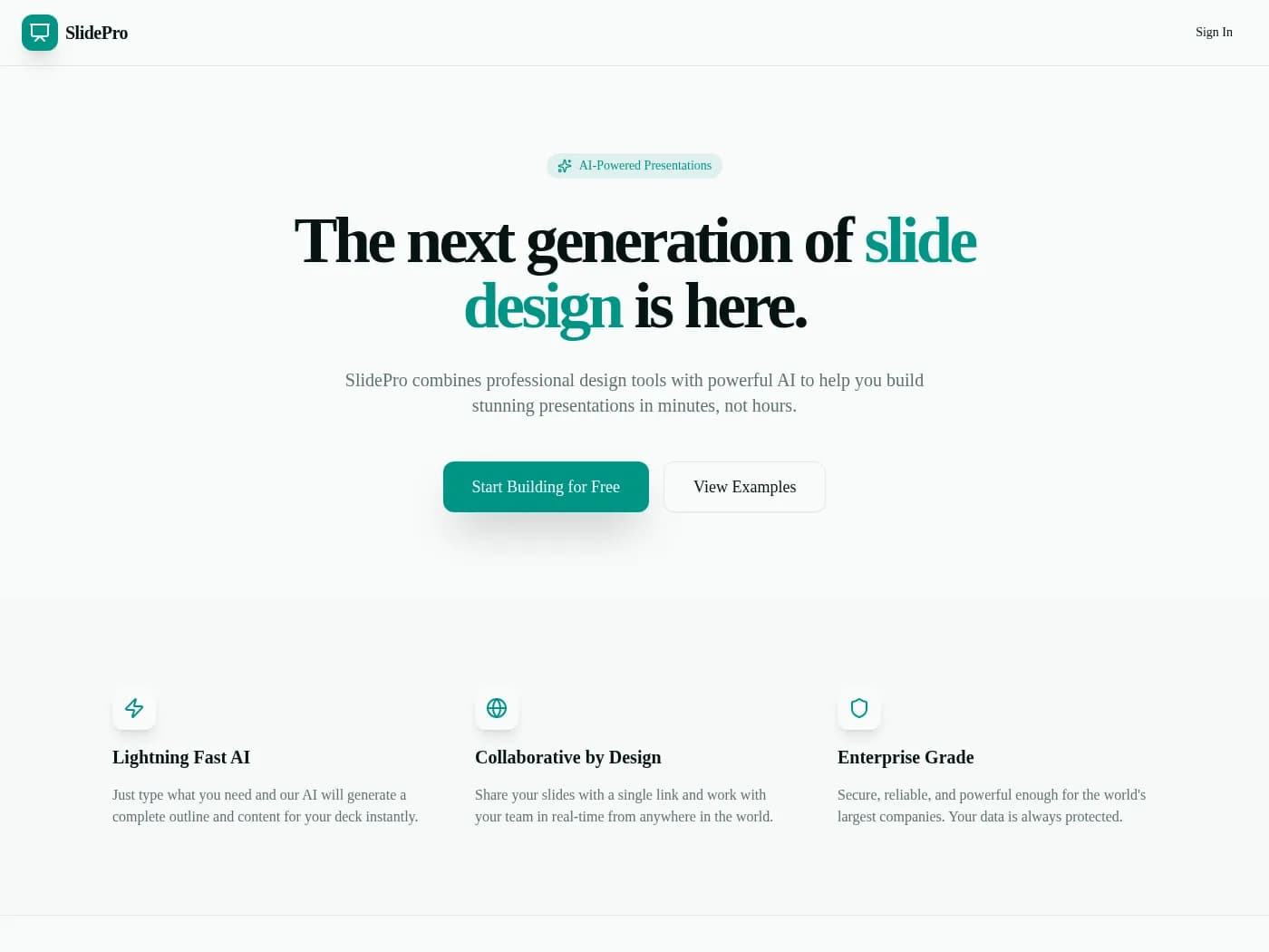SlidePro